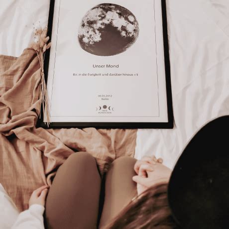 meinmondschein.de | Your customized moon poster of your special moment
