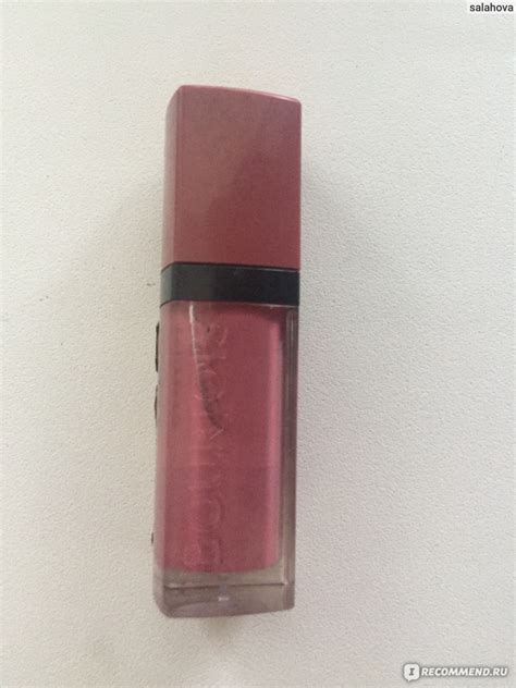 Жидкая губная помада Bourjois Rouge Edition Velvet lipstick - «Матовая ...
