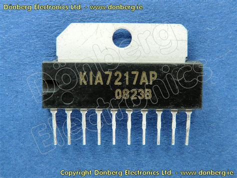 Semiconductor: KIA7217 (KIA 7217) - = KIA 7216AP = TA 7217...