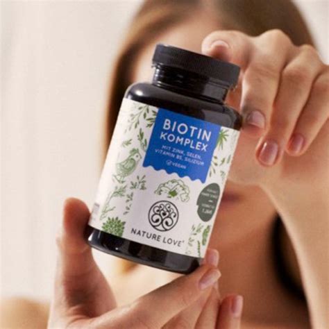 Biotin Komplex - 365 Tabletten im Jahresvorrat – Nature Love