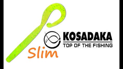 Ловля щуки на джиг-риг. Резина Kosadaka Slim - YouTube