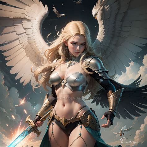 Blond Angel by pendrym on DeviantArt