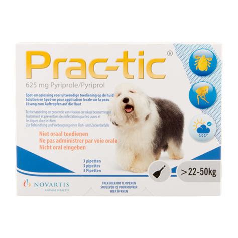 Prac-tic | Hund | Gegen Flöhe und Zecken