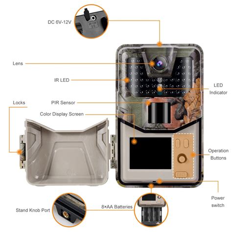 Home Security Camera Monitoring Hc-900A 940Nm 36Mp/0.2 - K&F Concept