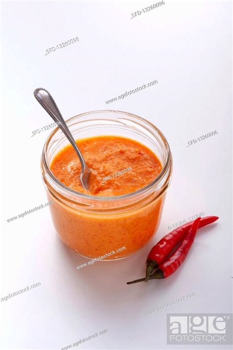 Chili paste, Stock Photo, Picture And Rights Managed Image. Pic. SFD ...