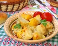 Румяный запечённый картофель - 6 пошаговых фото в рецепте