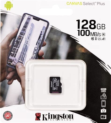 Kingston Canvas Select Plus microSDXC 128GB U1 V10 A1 | Skroutz.gr