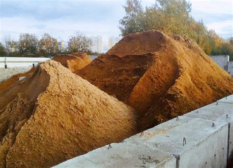 Песок намывной купить без посредников в СПб