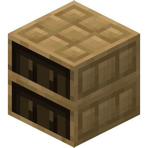 Резная книжная полка — Minecraft Wiki