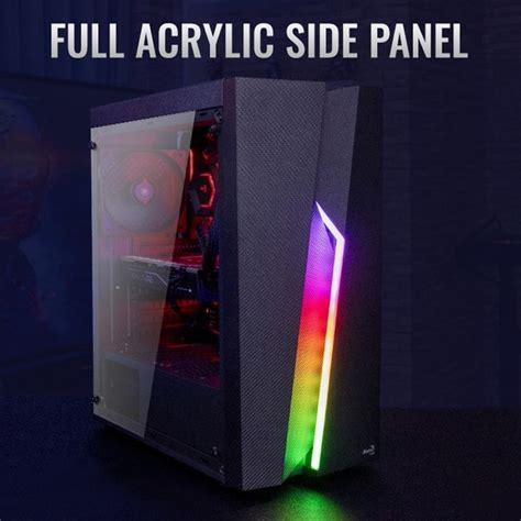 Aerocool Bolt - корпус для игровых систем на базе матплат ATX