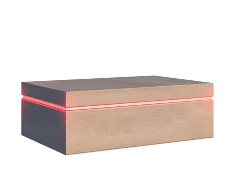 PAS 68 Counter Terror Concrete Block 150 with integrated LED Lighting ...