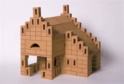Конструктор из настоящих кирпичиков 'Летний домик', Bricknik [206бн]