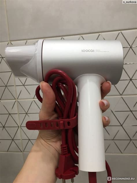 Фен Xiaomi Soocas H5 - «Прекрасный аналог известному фену» | отзывы