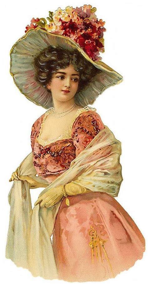 Victorian Scrap — Beautiful Lady (502×960) | Victorian women, Lady ...