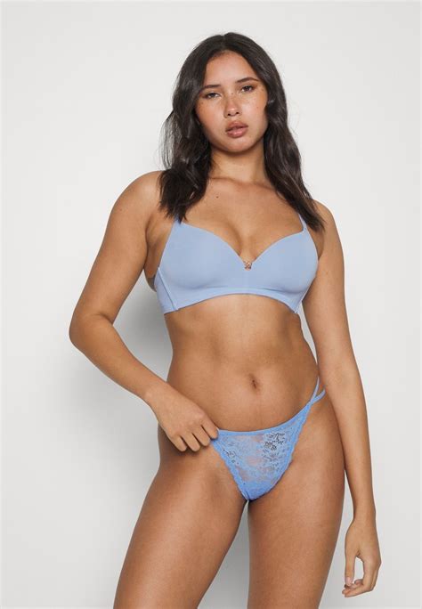 Gilly Hicks STRAPPY THONG 3 PACK - Tanga - blue/azul - Zalando.es