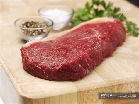 Raw Top Sirloin — gourmet, tempting - Stock Photo | #151958974