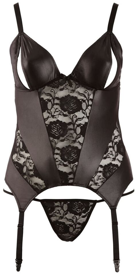 Cottelli Collection Wetlook Strapshemd Plus Size ab € 25,32 ...