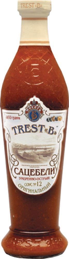 Соус Trest B Сацебели №12 Оригинальный, умеренно-острый, 470 г — купить ...