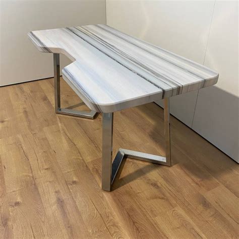 Компьютерный стол THETABLE Стол компьютерный с вырезом 120х80 см ...