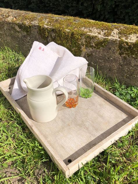 Clayette en bois, plateau de jardin | Selency