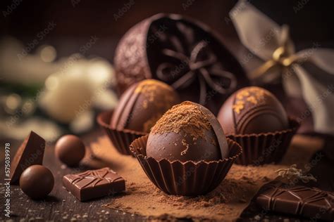 Easter chocolate egg. The chocolate egg entered the traditions of the ...