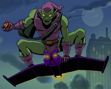 Зеленый гоблин | Green goblin, Goblin, Spiderman cartoon