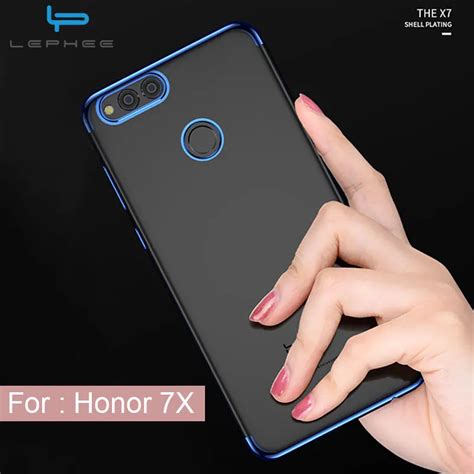 LEPHEE For Huawei Honor 7x Case For Honor 7x Cover Soft TPU Protection ...