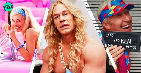 251 lbs WWE Legend John Cena Playing a Mermaid in Margot Robbie, Ryan ...