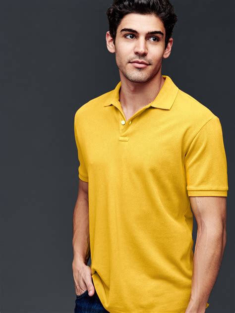 Solid piqué polo | Gap