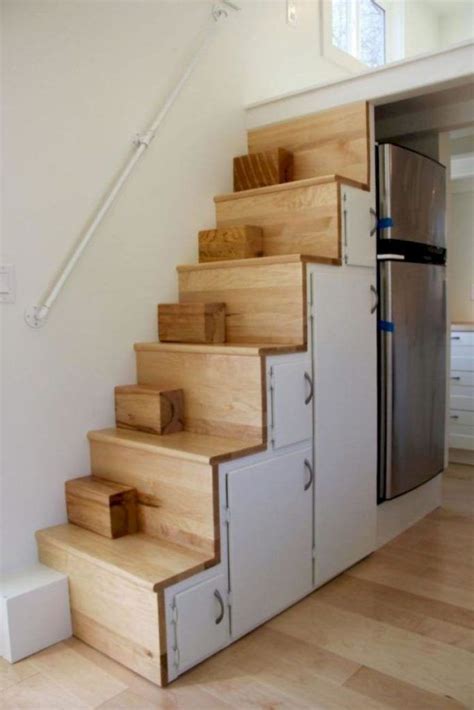 Компактные лестницы для небольших домов | Tiny house stairs, Tiny house ...