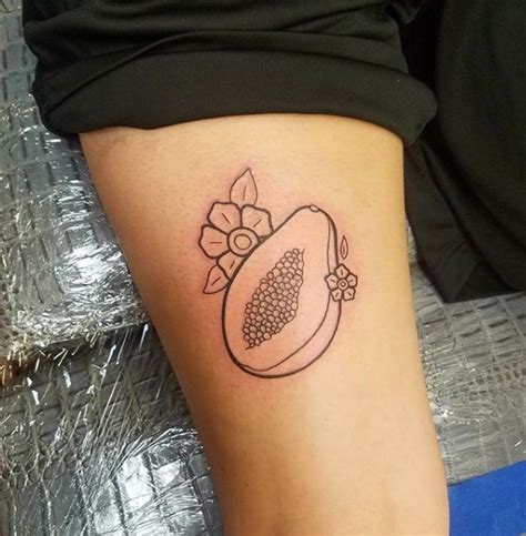 Tattoo • Значение тату: Папайя