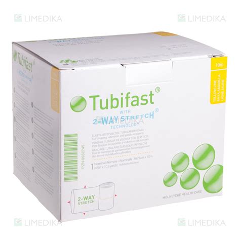 TUBIFAST TWO-WAY STRETCH, tubuliarinis tvarstis, 10,75 cm x 10 m. Limedika