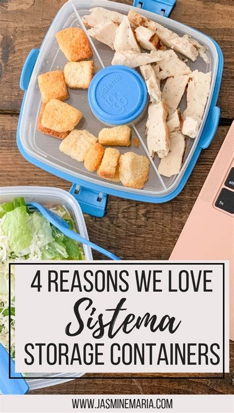 4 Reasons We Love Sistema® Containers - Jasmine Maria