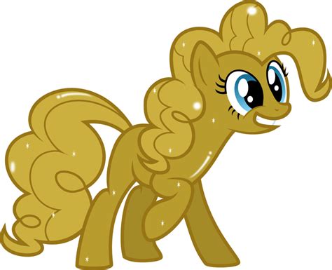 Golden Pinkie Pie!!!! | Pinkie pie, Pinkie, Mlp my little pony