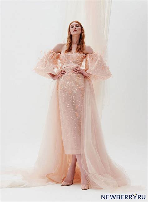 Шикарные вечерние платья и костюмы Azzi & Osta Haute Couture 2021 ...