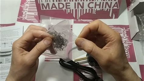 Паяльный аппарат для пластика с AliExpress - YouTube