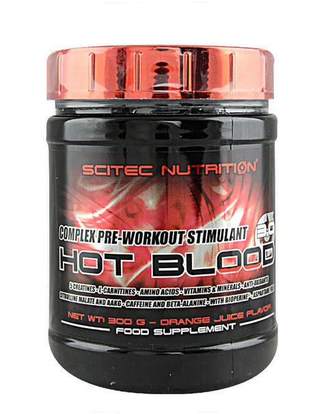 Hot Blood 3.0 di SCITEC NUTRITION (300 grammi)