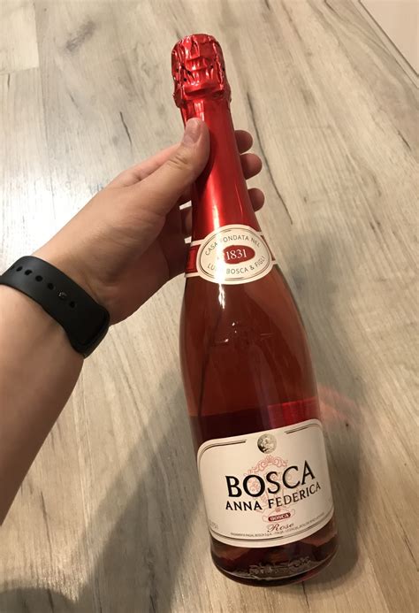 Игристое вино Bosca Anna FEDERICA Rose - «Розовое шампанское Анна Боско ...