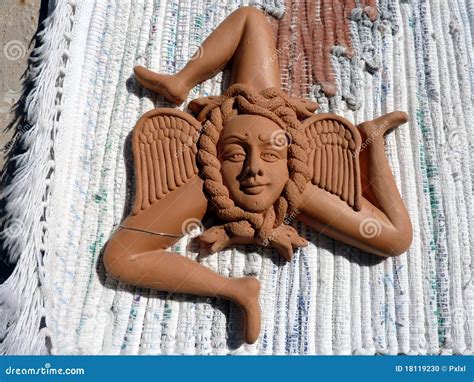 Triskelion stock photo. Image of details, color, closeup - 18119230