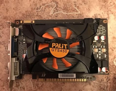 Продам Видеокарта GTS 450 PCI-E Palit Geforce | Алексин | Барахолка