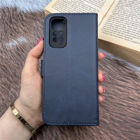 کیف گوشی Redmi Note 11 4G / Redmi Note 11S شیائومی چرم مگنتی جاکارتی ...