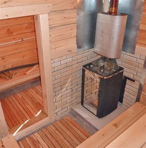 Печь для бани на газу своими руками из металла чертежи