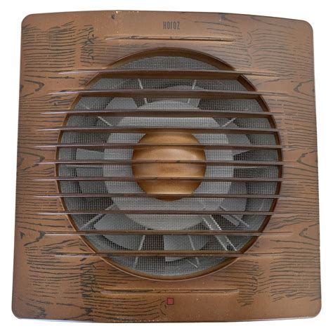 Аксиален стенен вентилатор, Helix 100-Walnut, дебит 100 m3/h, диаметър ...