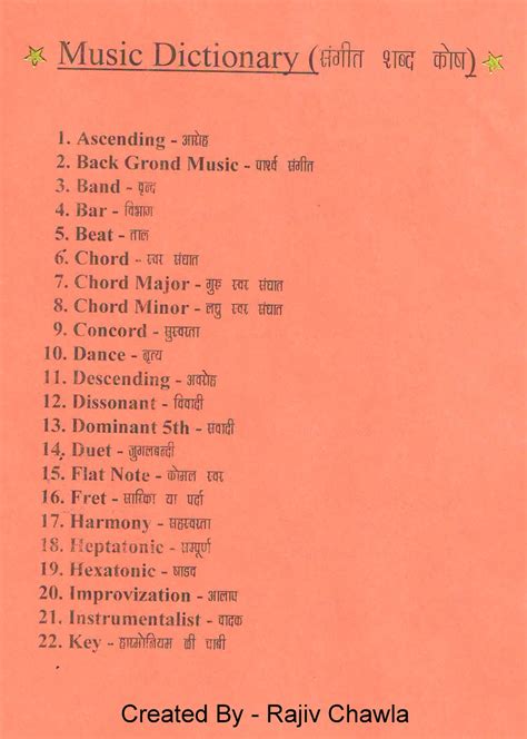 Music Dictionary part 1 - Music Project File by - Rajiv Ch… | Flickr