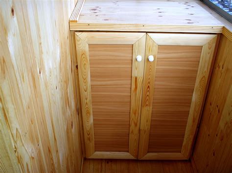 Шкафчик на балкон своими руками из вагонки (Много фото ...