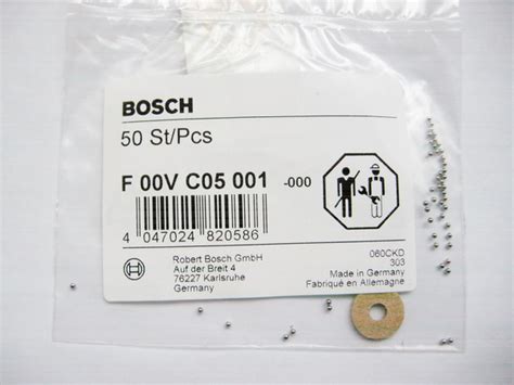 High quality ball valve for BOSCH common rail injector F00VC05001