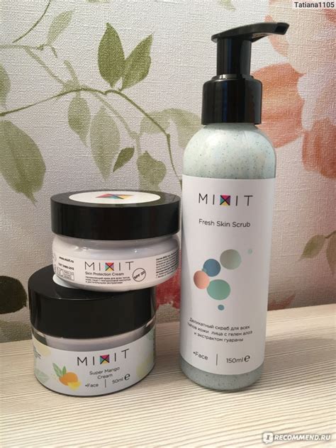 Скраб для лица MIXIT Fresh skin scrub - «Для меня это отличная умывалка ...