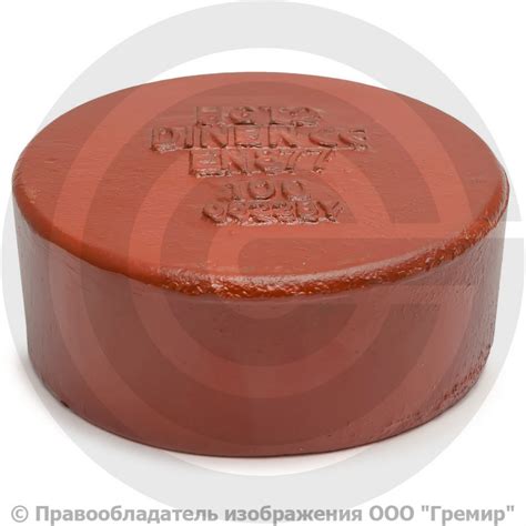 Заглушка чугунная безраструбная SML Ду-100 торцевая Китай купить в ...