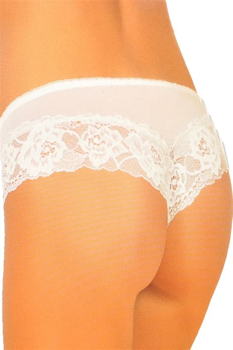 Dámská tanga 51 white | AMIATEX.cz