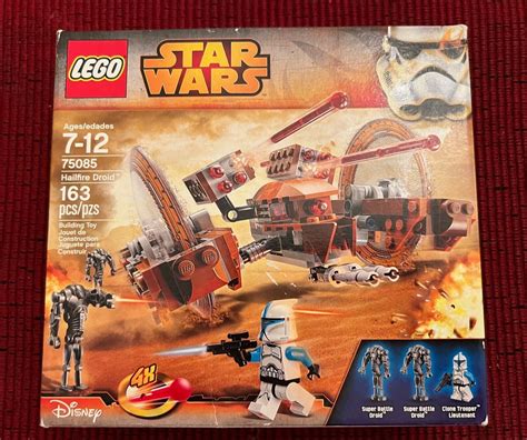 75085 Mint In Box NEW Lego Star Wars HAILFIRE DROID set excl. CLONE ...